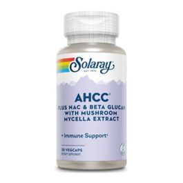 AHCC Plus NAC & Beta Glucan - Solaray | Eherbal